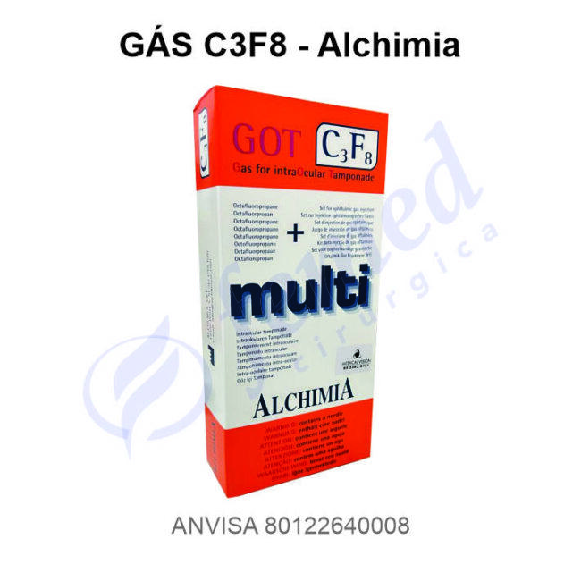GÁS C3F8 – 75ml, Alchimia – Femed